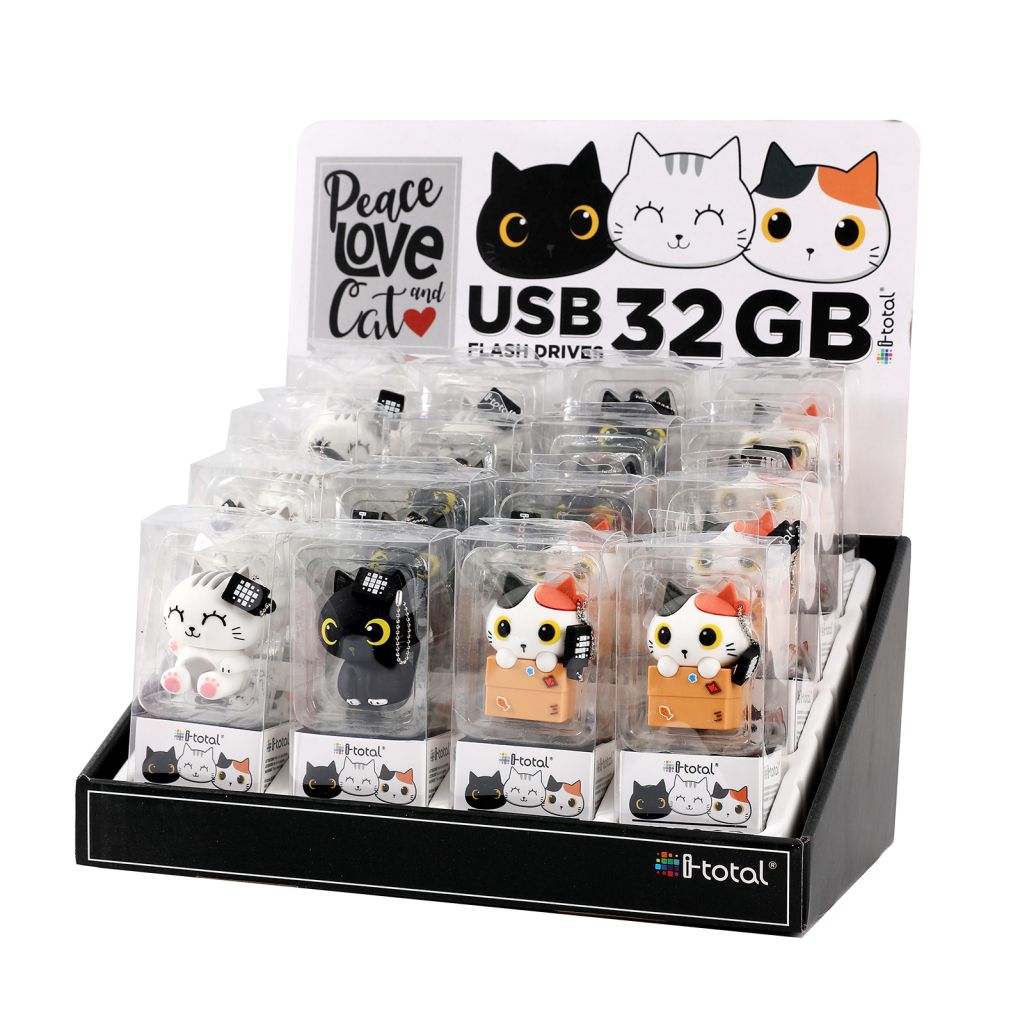 USB stick iTotal 32GB Cat sortirano 16/1 CM3424