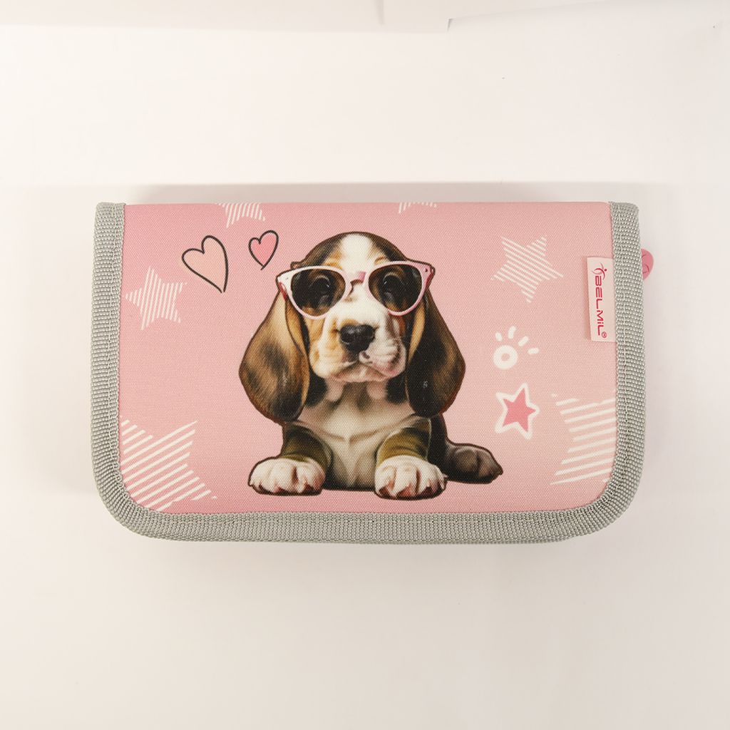 Damaged pencil case Belmil full puppy 335-72/251 BEL_KOM